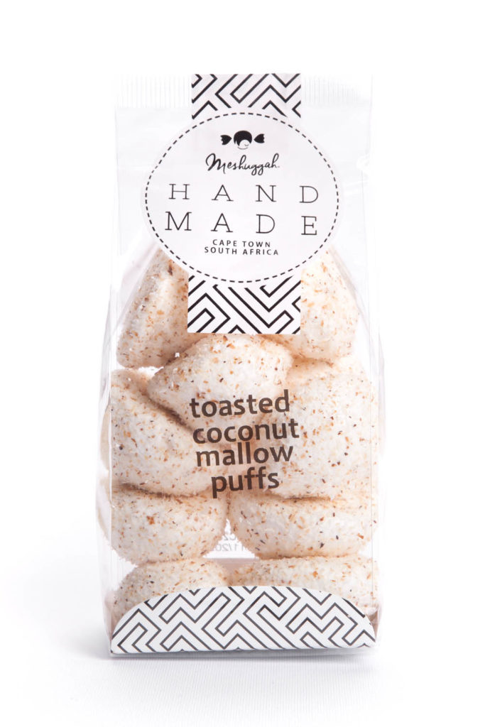 Toasted Coconut Marshmallow Puffs 120g - Meshuggah