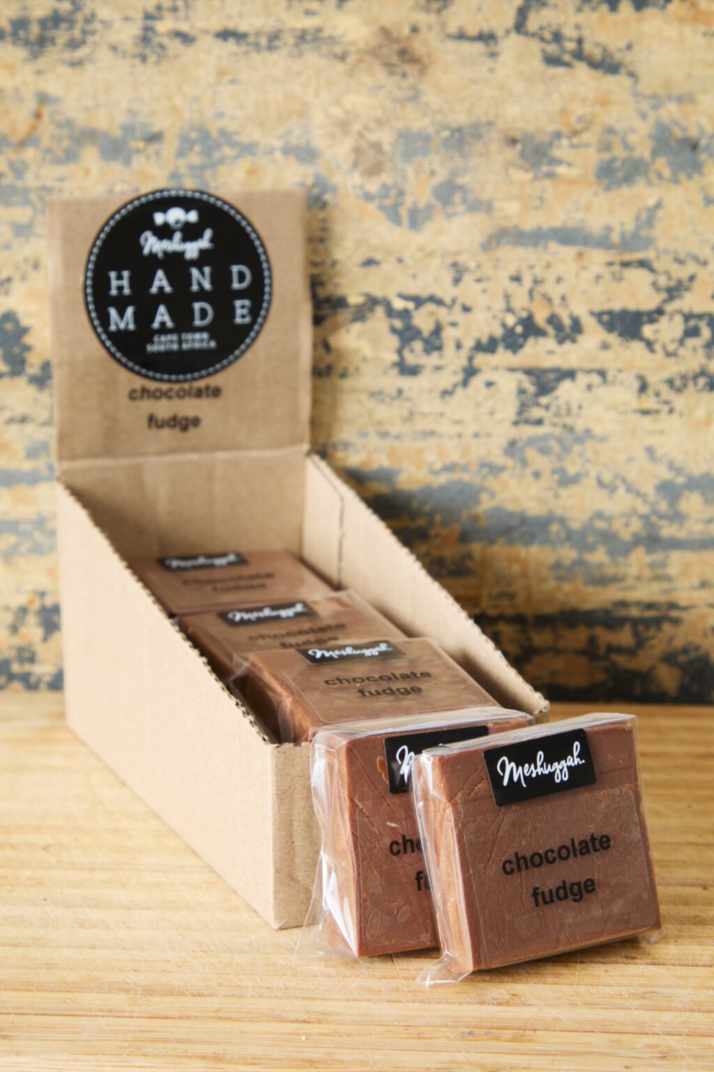 Almond Fudge Bar dipped in Belgian Milk Chocolate 55g - Meshuggah